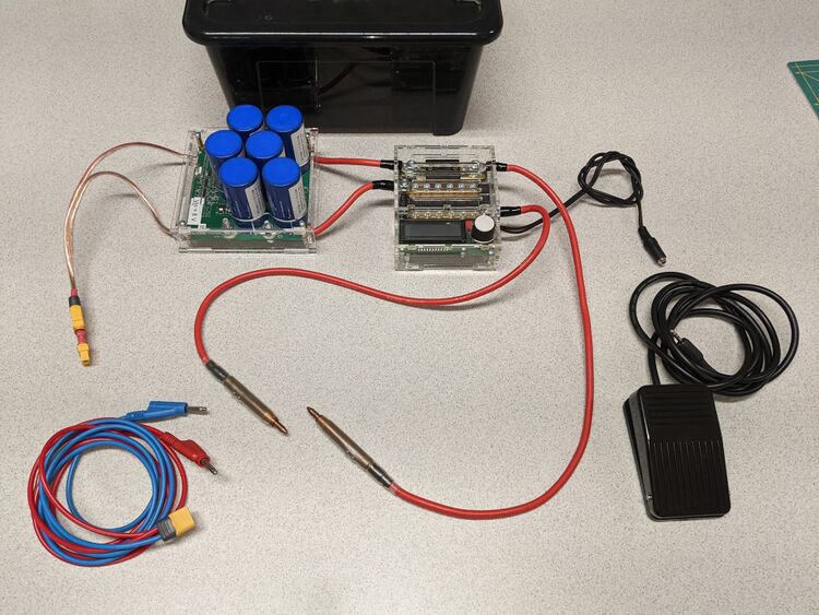 Punktschweißgerät – Stratum 0